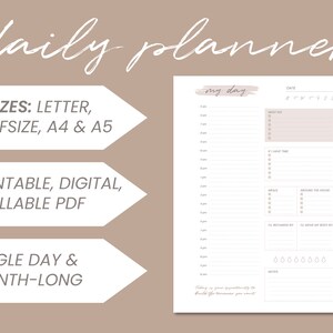 Complete Planner Bundle Daily, Weekly, Monthly Check-in Habit Tracker ...