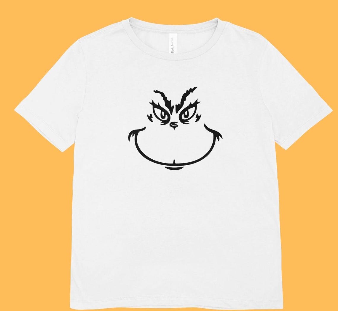 Grinch Svg, Grinch Smile Svg, Christmas Grinch Svg, for Shirt Design ...