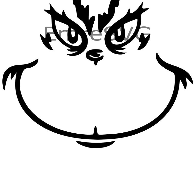 Christmas Grinch Svg - Etsy