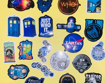 Doctor Who Stickers - Etsy