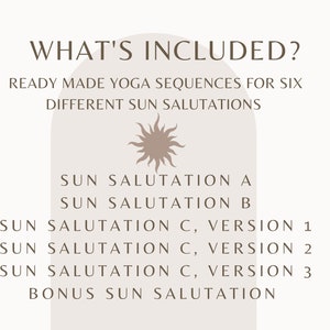 Sun Salutation A B C Yoga Sequences, With Cues, Breathing Guidance ...