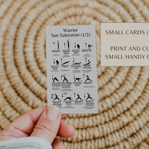 10 Thematic Sun Salutations Yoga Sequences, PDF & PNG Files - Etsy