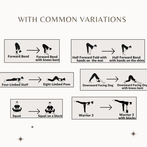 Moon Salutation Flow Yoga Sequences, Ready Made Yoga Class, With Cues, Breathing Guidance ...