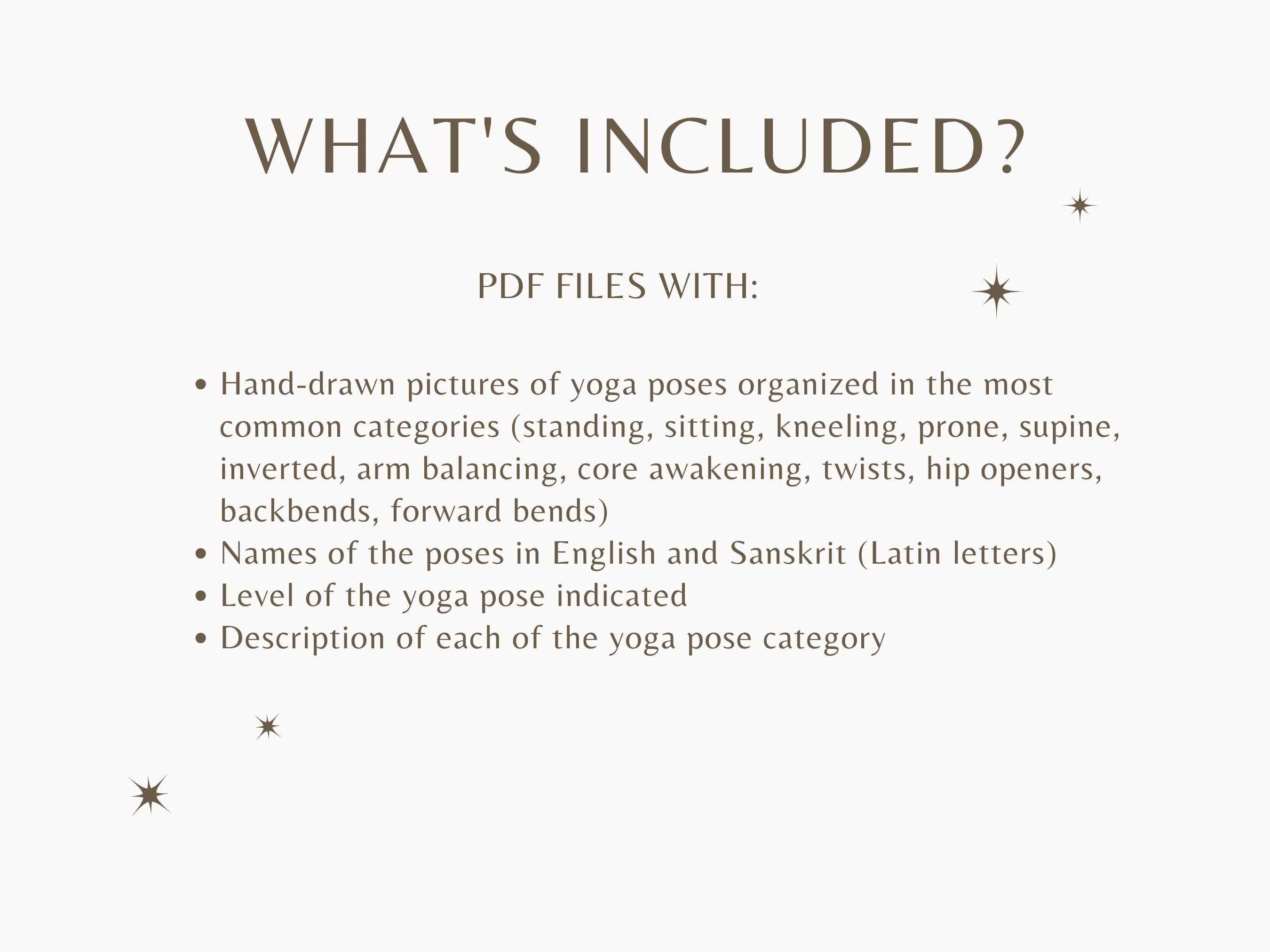 400 Yoga Poses Reference Guide, Hatha & Modern Asanas, PDF Download - Etsy