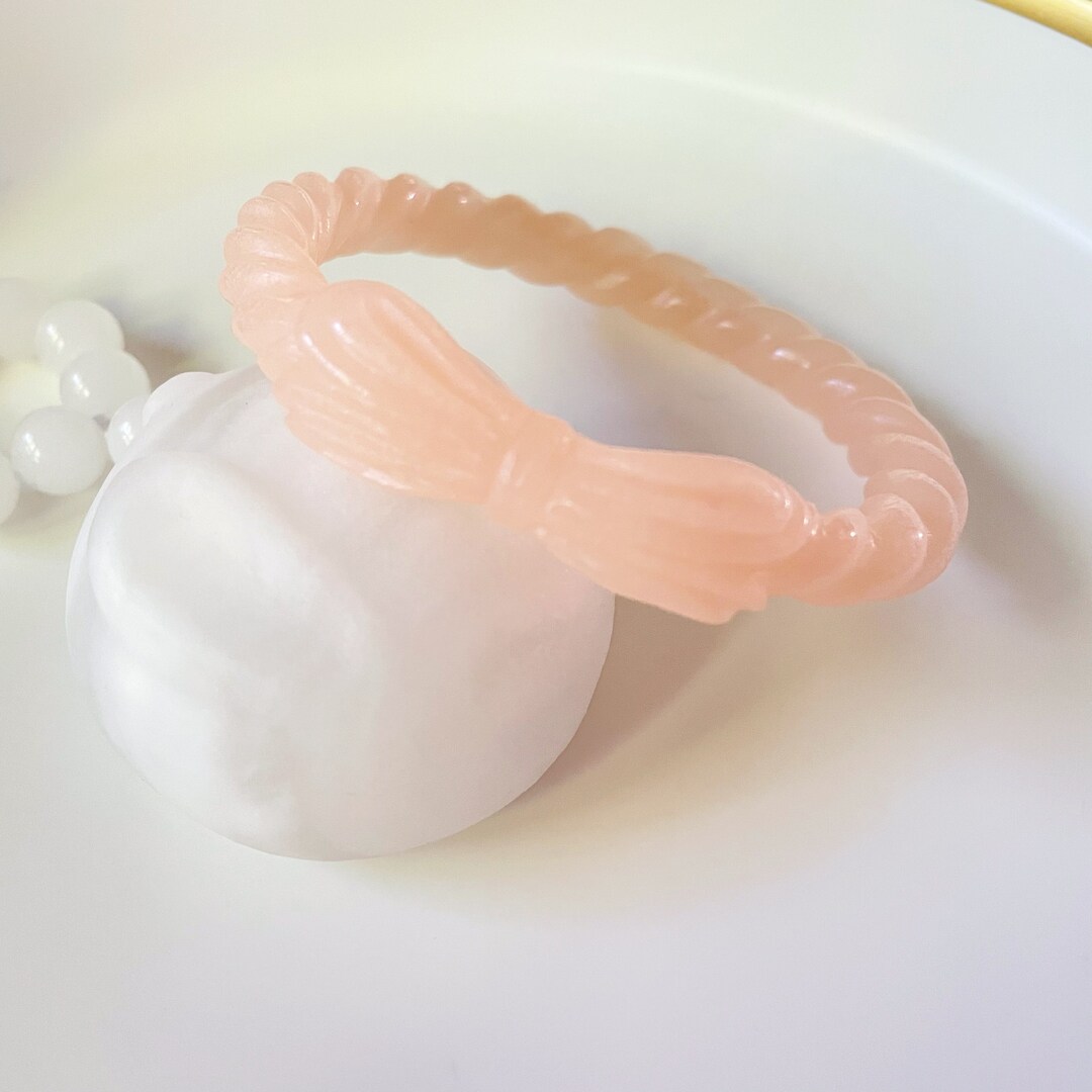 61mm Hand-carved Natural Blossom Quartzite Jade Bangle shetai - Etsy