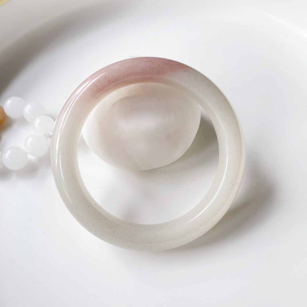 56.1mm Natural Quartzite Jade Bangle (shetai Jade/shetaicui/佘太翠 ...