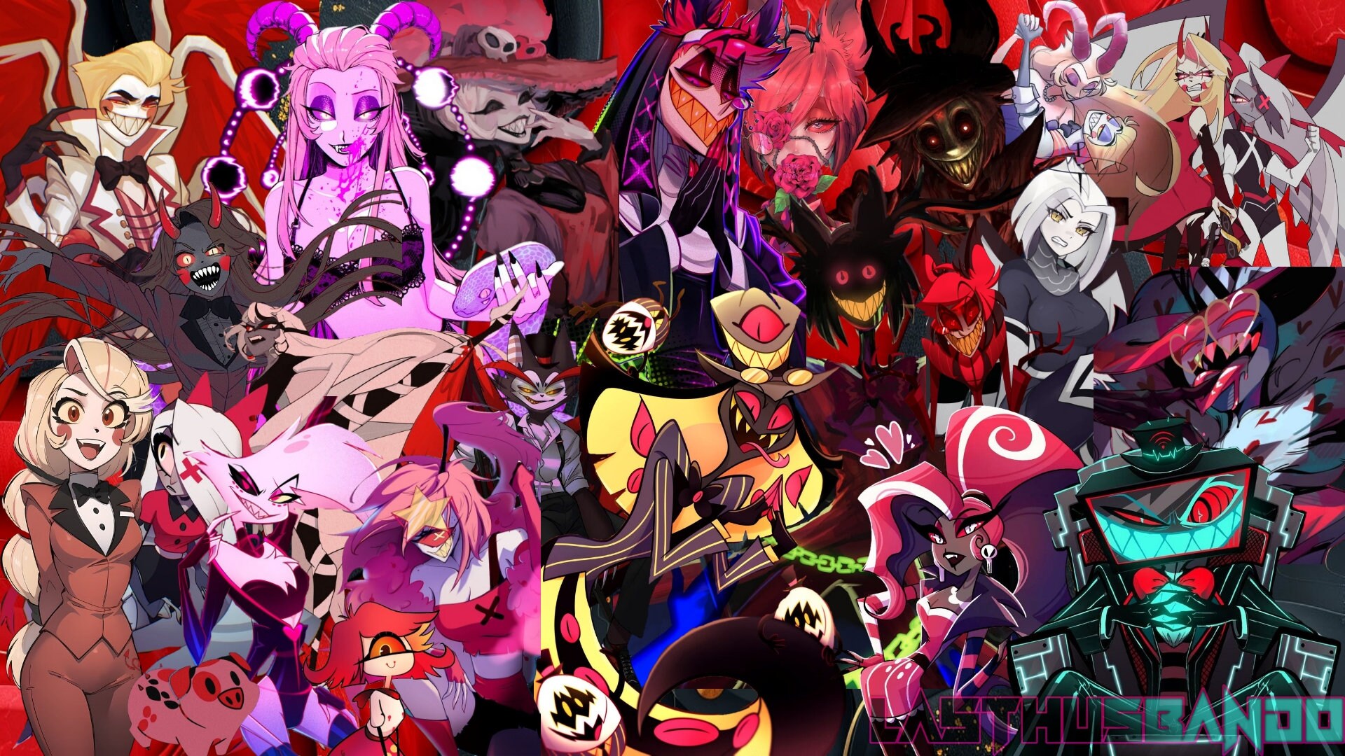 Hazbin Hotel Desktop Wallpaper - Etsy