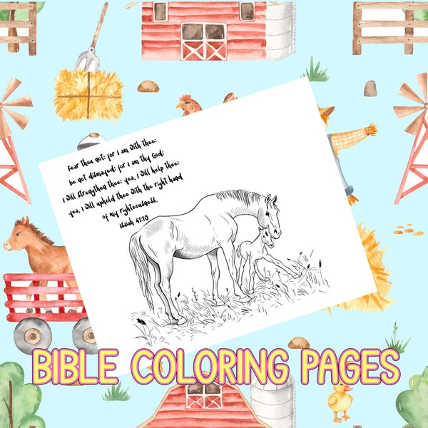 Fear Not Coloring Pages - Etsy