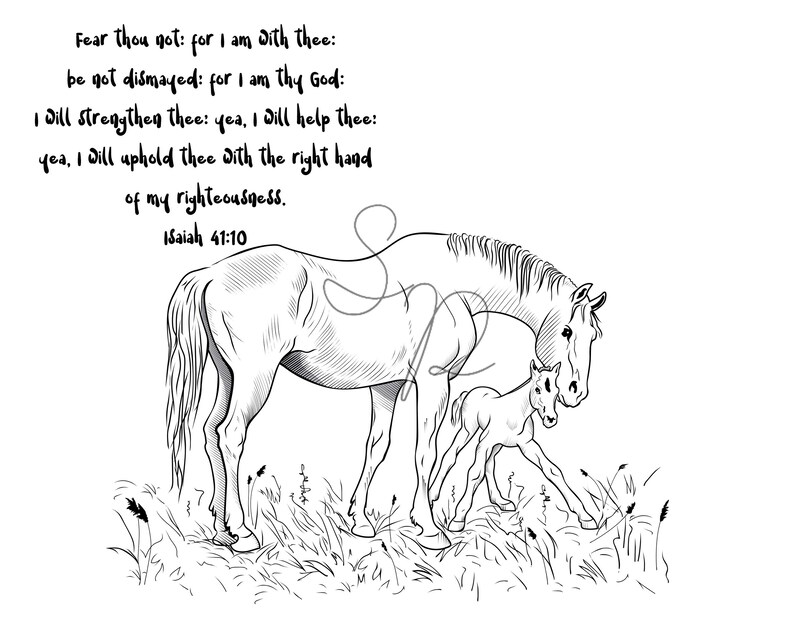 Set of Two | Bible Verse Coloring Pages | | Kids | Teens | Adults ...