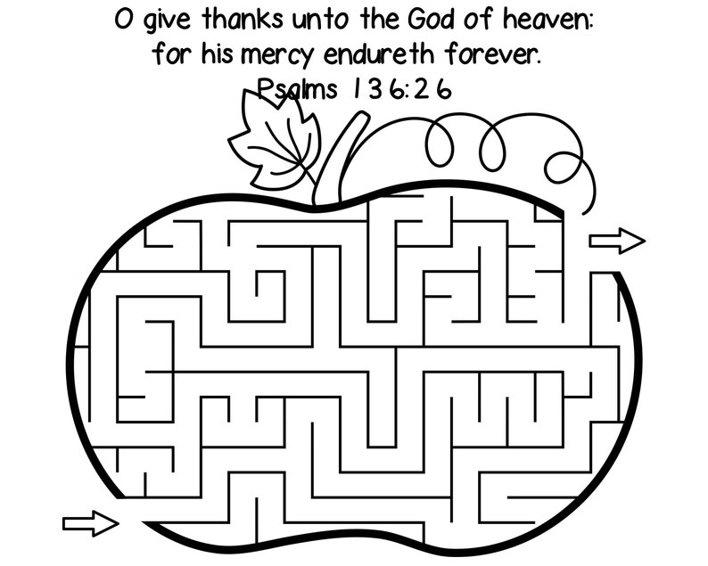 Thanksgiving Bundle | Set of Eight | Bible Activities and Coloring ...