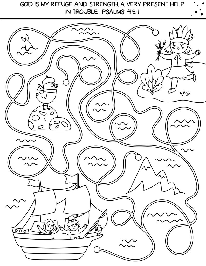 Thanksgiving Bundle | Set of Eight | Bible Activities and Coloring ...