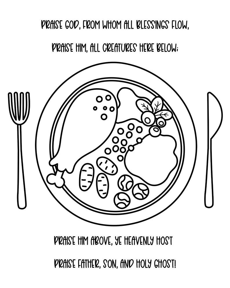 Thanksgiving Bundle | Set of Eight | Bible Activities and Coloring ...