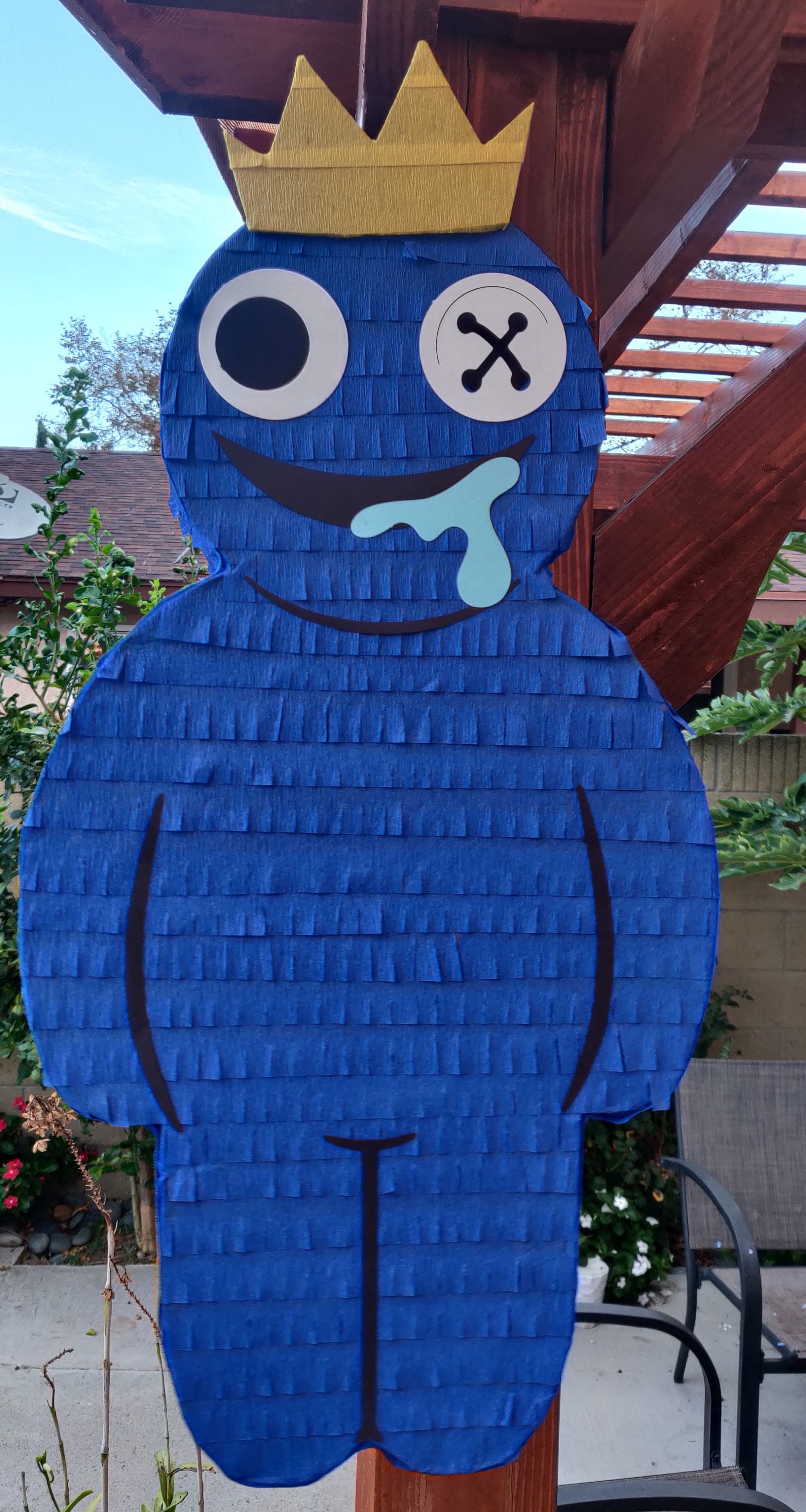 Blue Rainbow Friends Full Body Pinata Hand Crafted-made to - Etsy