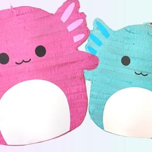 Squishmallow Axolotl Pinata - Etsy