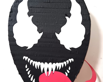 Venom Pinata, Venom Decor, Venom Birthday, Venom Cutouts, Venom ...