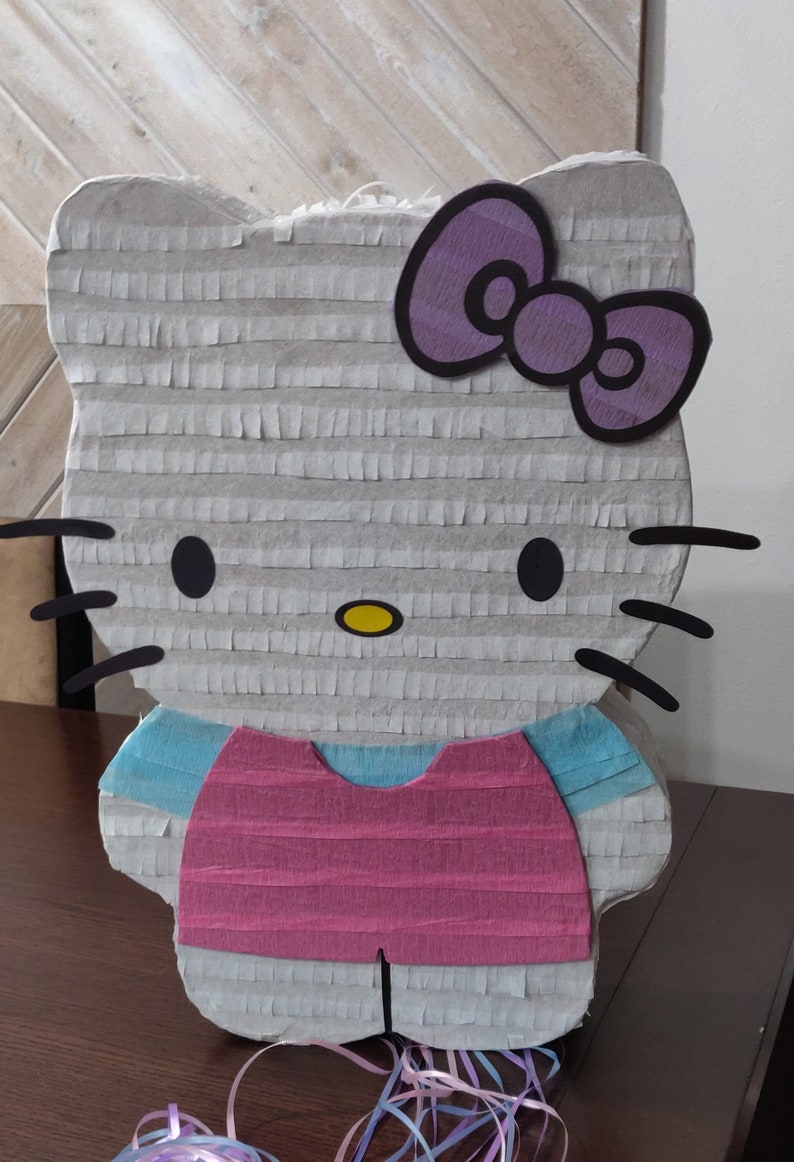 Cute Kitty Full Body Pinata - Etsy