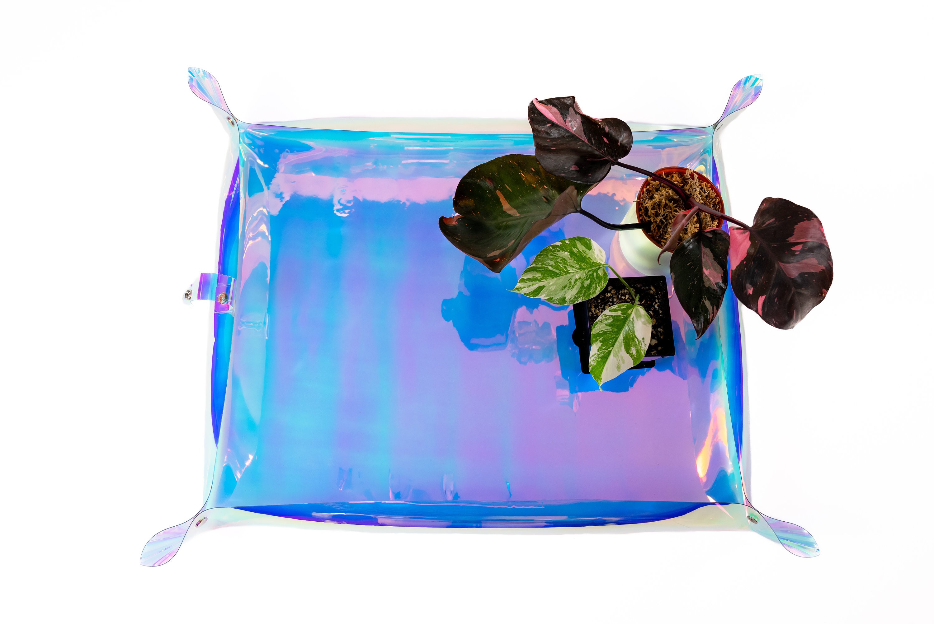 Beautiful Large Iridescent Potting Tarp 25"x30" - Etsy