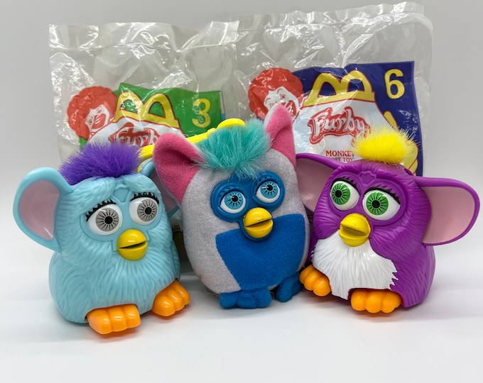 Vintage Furby Happy Meal Toys From Mcdonald's (1998-2000) - Etsy