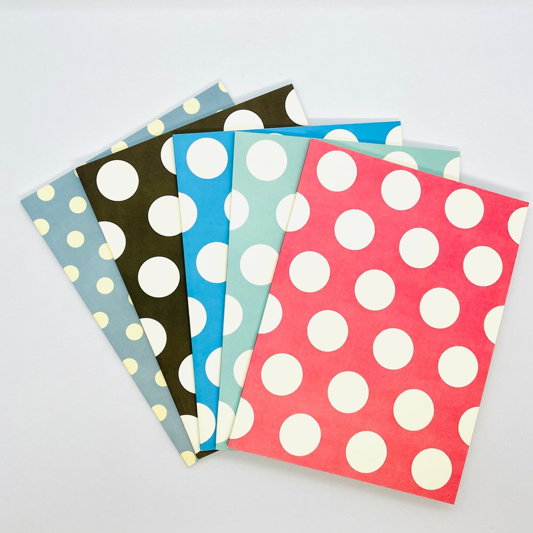 Korean Artbox Design Colourful Dot Notebook Notepad Lists - Etsy
