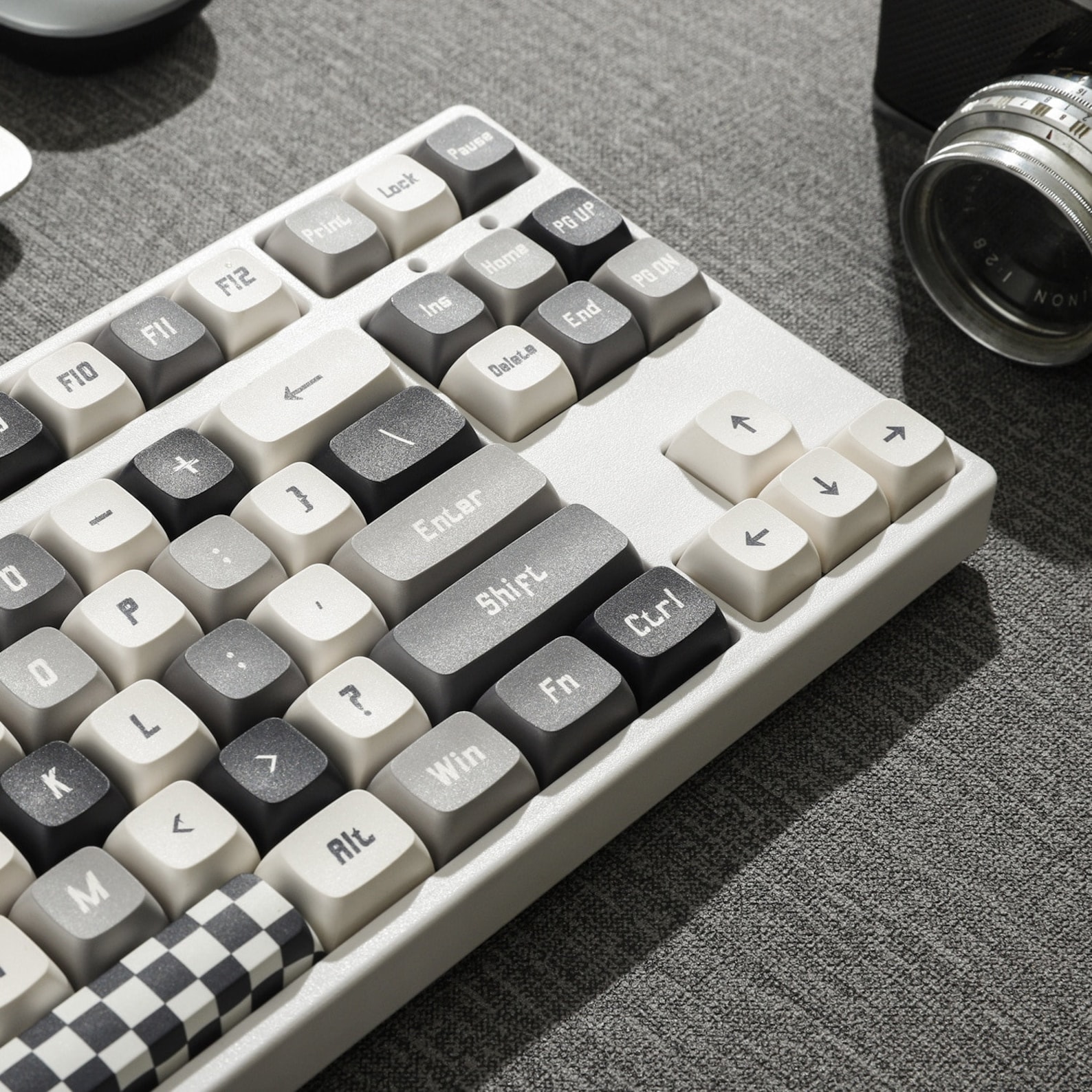 Colorless Theme Keycaps Artisan Keycaps Mechanical - Etsy