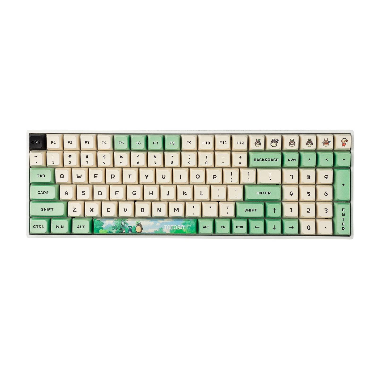 Chinchilla Blue Keycaps 148 Artisan Keycaps Set Ergonomic Thick PBT ...