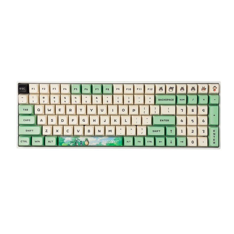 Chinchilla Blue Keycaps 148 Artisan Keycaps Set Ergonomic Thick PBT ...