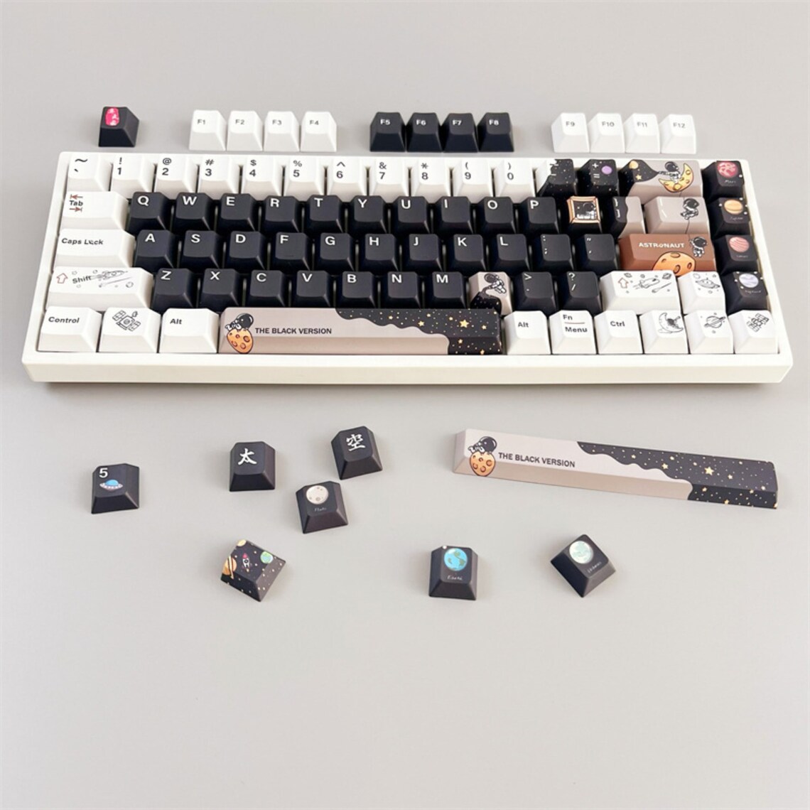 Astronaut 3.0 PBT Keycaps Artisan Keycaps Mechanical - Etsy