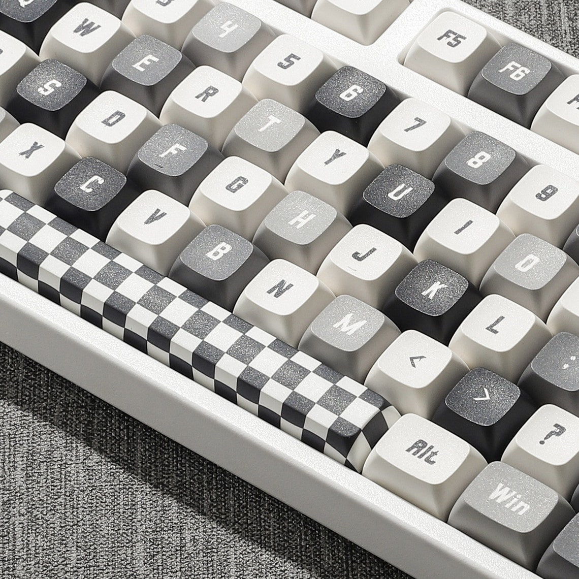 Colorless Theme Keycaps Artisan Keycaps Mechanical - Etsy
