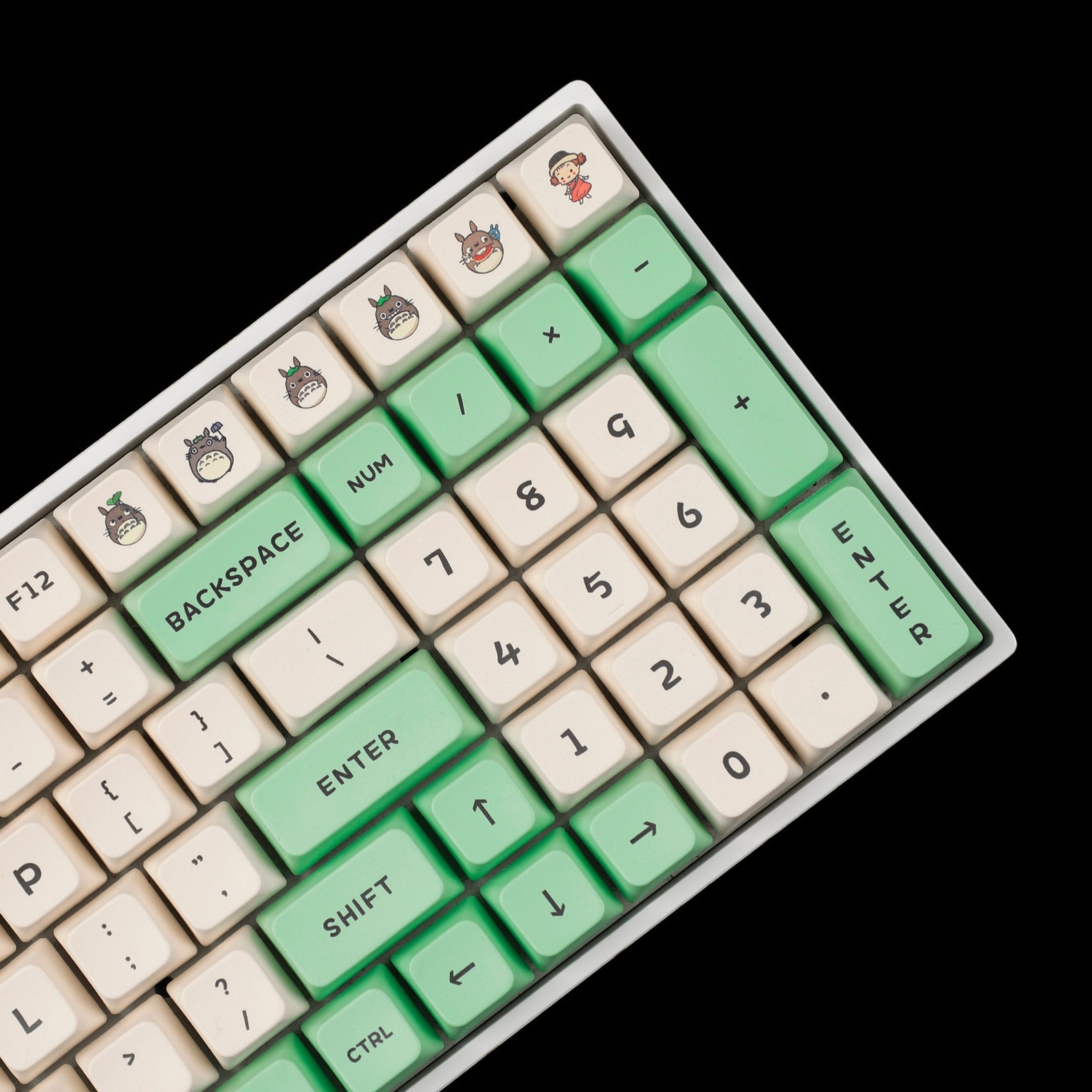 Chinchilla Blue Keycaps 148 Artisan Keycaps Set Ergonomic Thick PBT ...