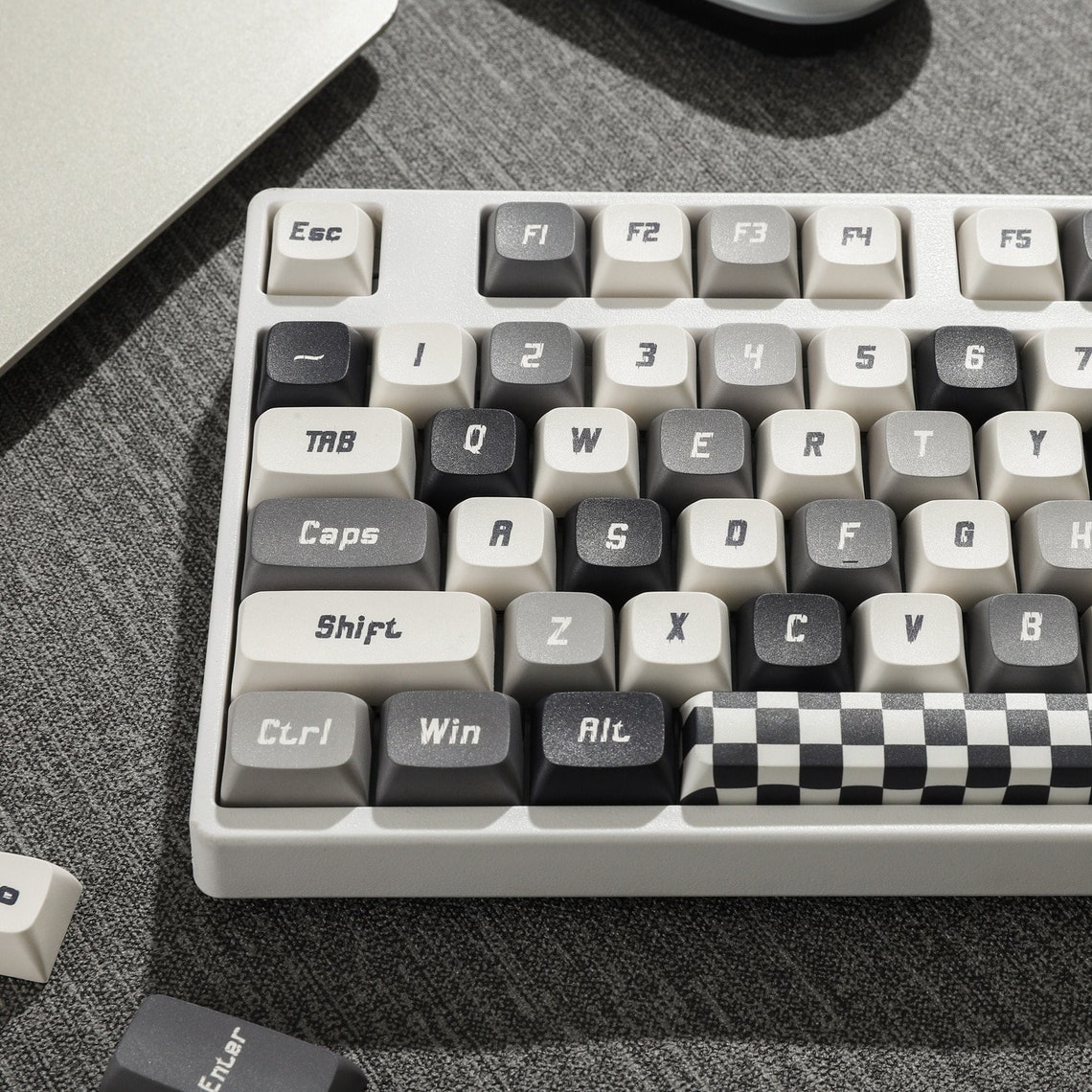 Colorless Theme Keycaps Artisan Keycaps Mechanical - Etsy