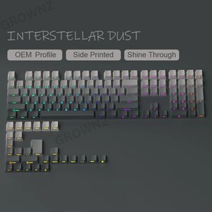 Gradient Keycaps Shine Through Keycaps Artisan Keycap Oem Keycaps Tech ...