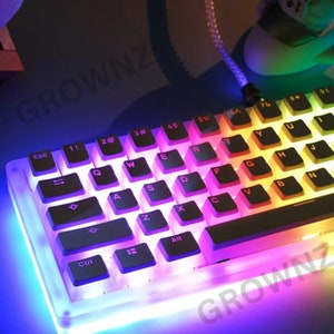 Oem Keycaps Pudding Keycaps Pbt Keycap Set Tech Accessories Cute Keycap ...