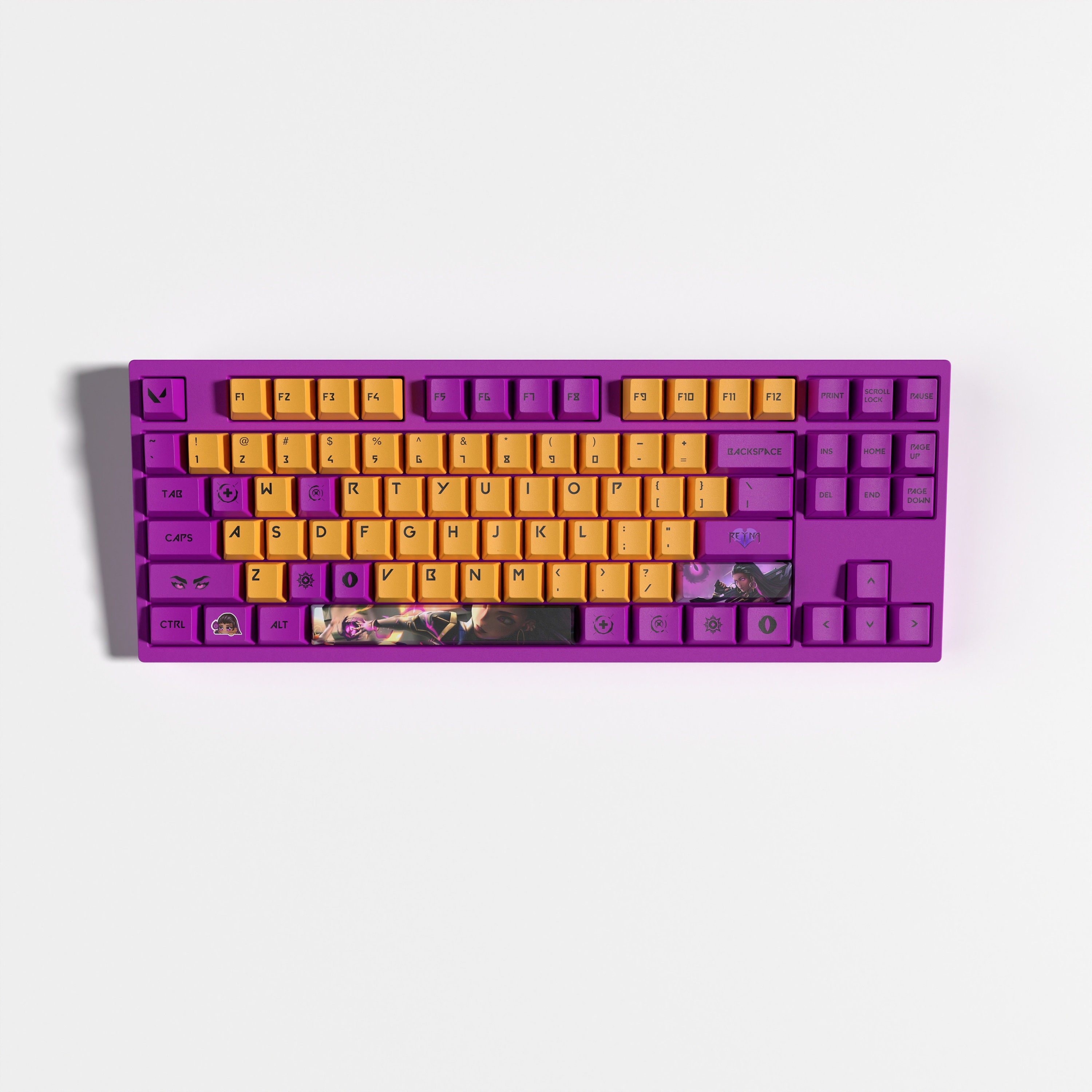115 Reyna Keycap Valorant Keycap Purple Keycap Artisan - Etsy