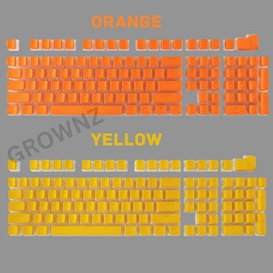 Oem Keycaps Pudding Keycaps Pbt Keycap Set Tech Accessories Cute Keycap ...