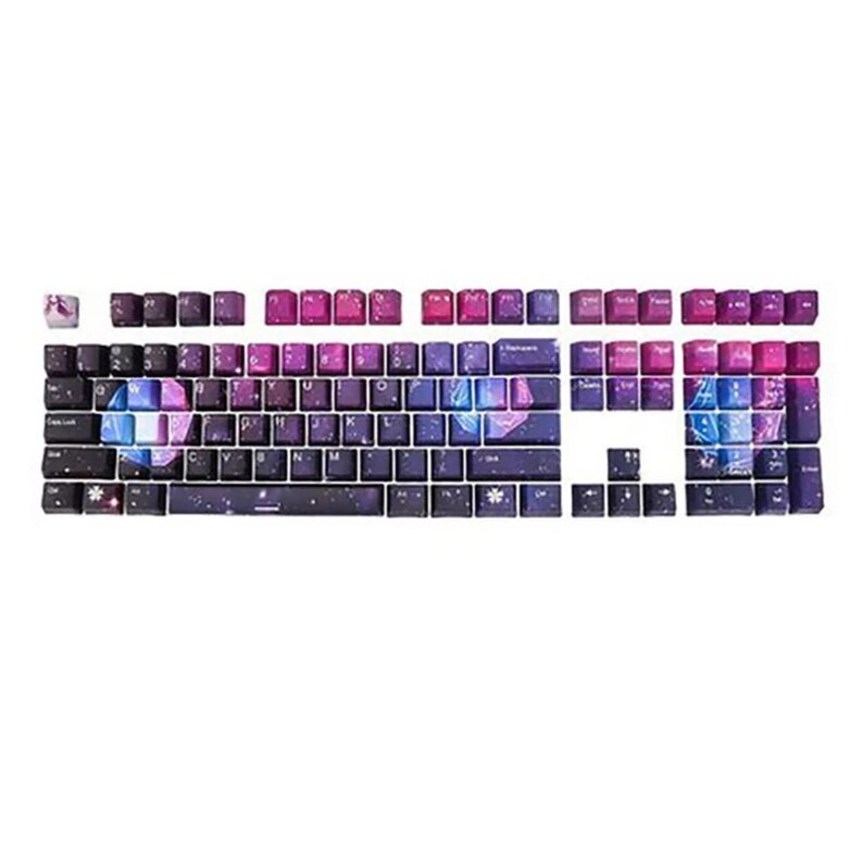 Blue Keycap Set Pbt Keycap Set Cherry Mx Keycap Tech Accessories Cute ...