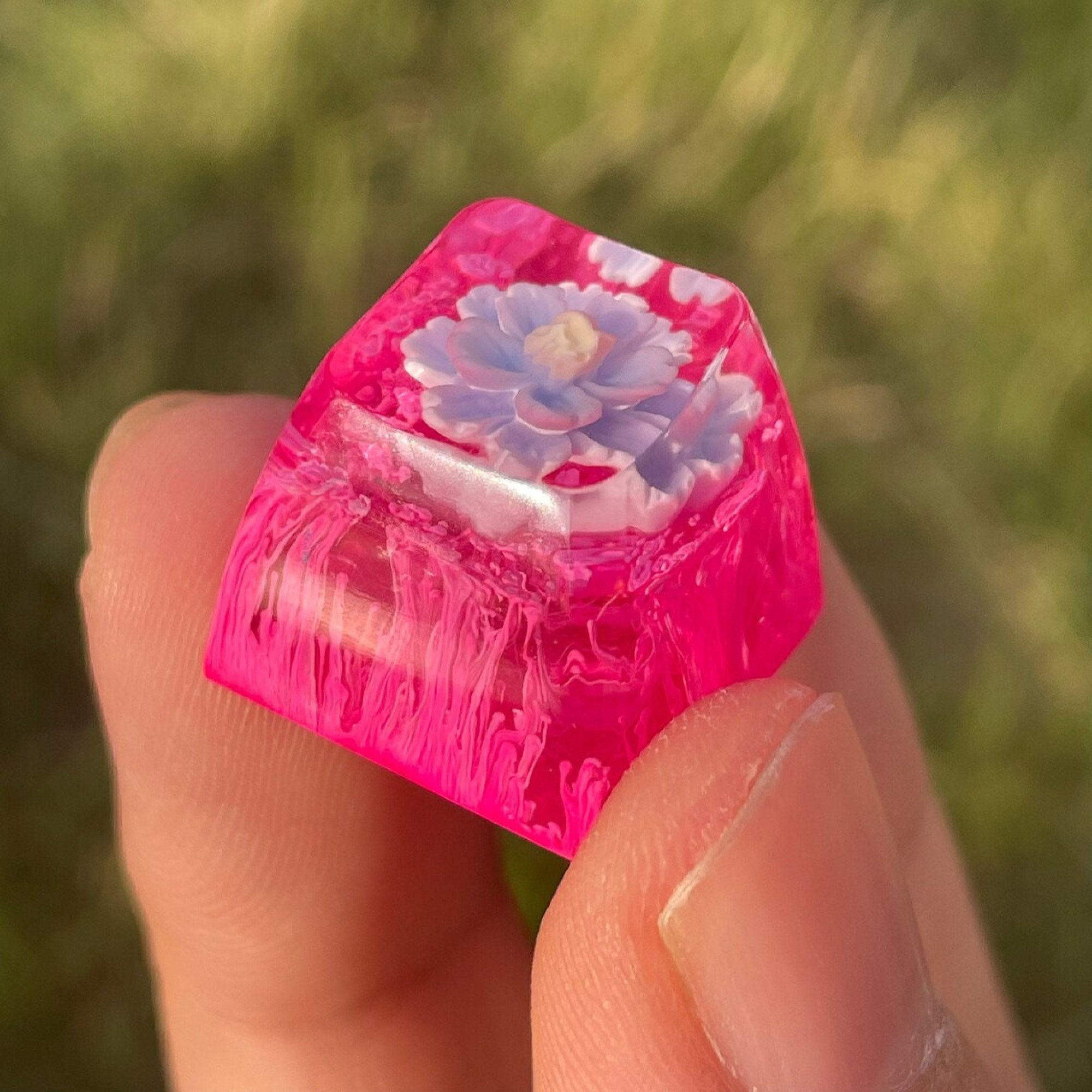 Nature Flower Keycaps Japanese Keycaps Artisan Resin - Etsy Canada