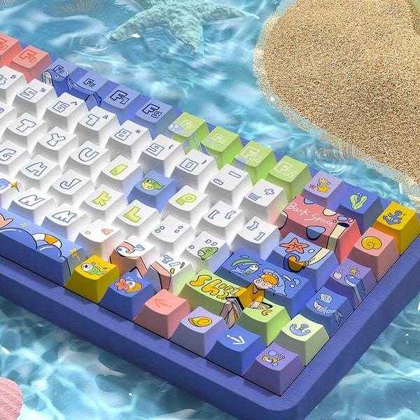 Ocean Keycaps - Etsy