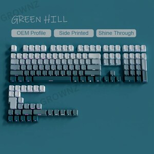 Gradient Keycaps Shine Through Keycaps Artisan Keycap Oem Keycaps Tech ...