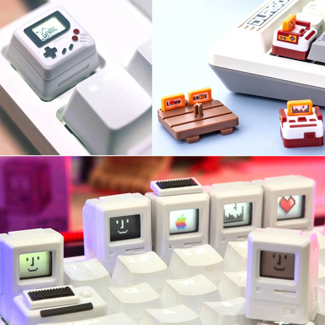 Retro Game Keycaps BMO Artisan Custom Keycap for Cherry MX Mechanical ...