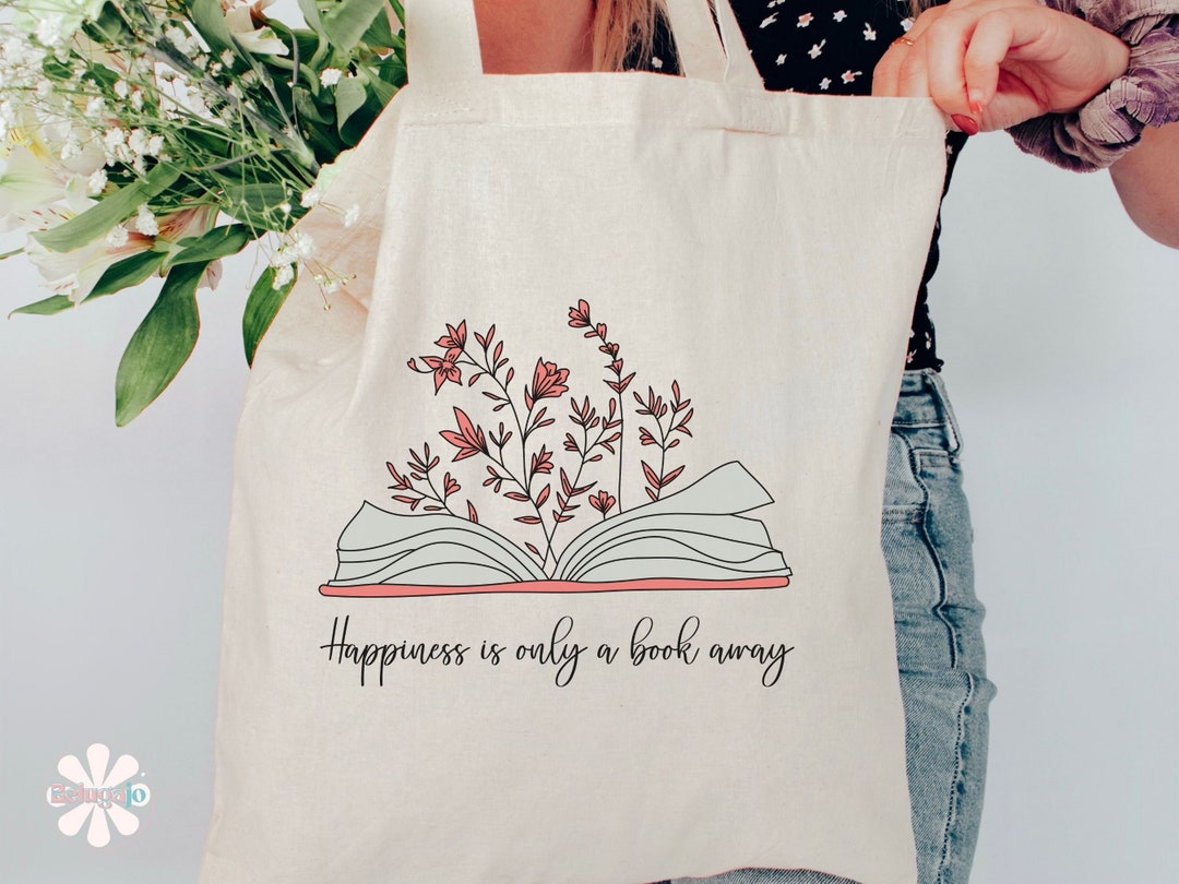 Book Lover Tote, Tote Bag for Book Lover, Teacher Tote Bag, Gift for ...