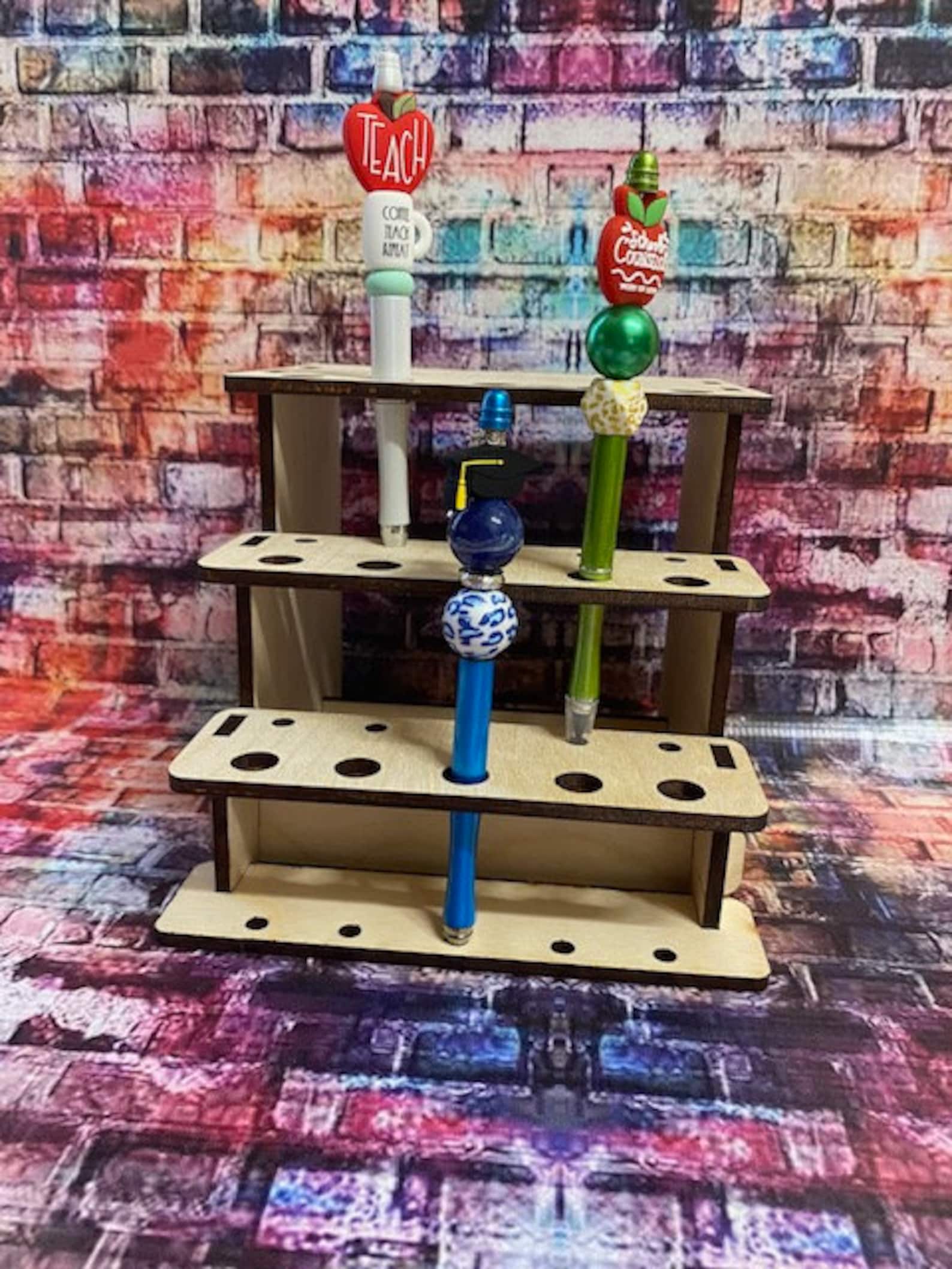 Mini Pen Stand holds 15 Pens - Etsy