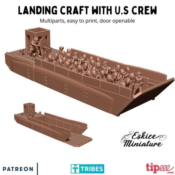 Miniature Landing Craft - Etsy
