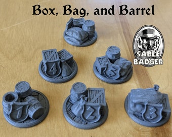 Kill Team Objective Markers Super Thin 3D Printed Plastic - Etsy