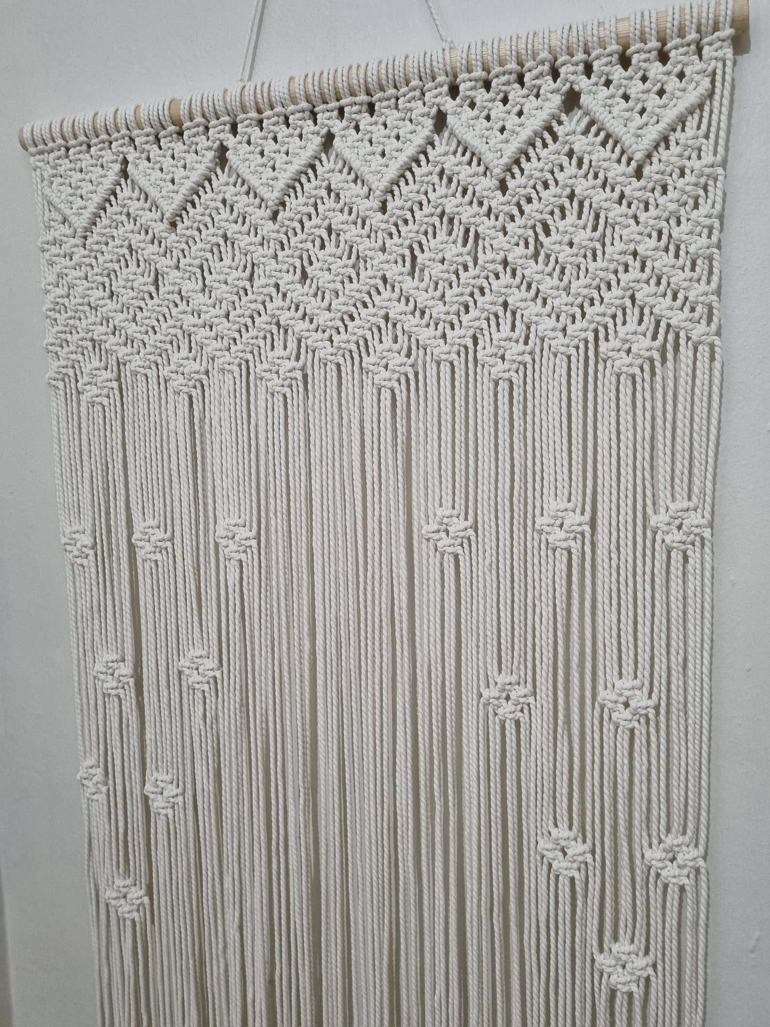 Macrame Door and Window Curtain Handmade Macrame Curtain - Etsy