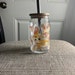 Corgi Iced Coffee Glass,gift for Dog Owners, Corgi Gifts- Cute Flower ...