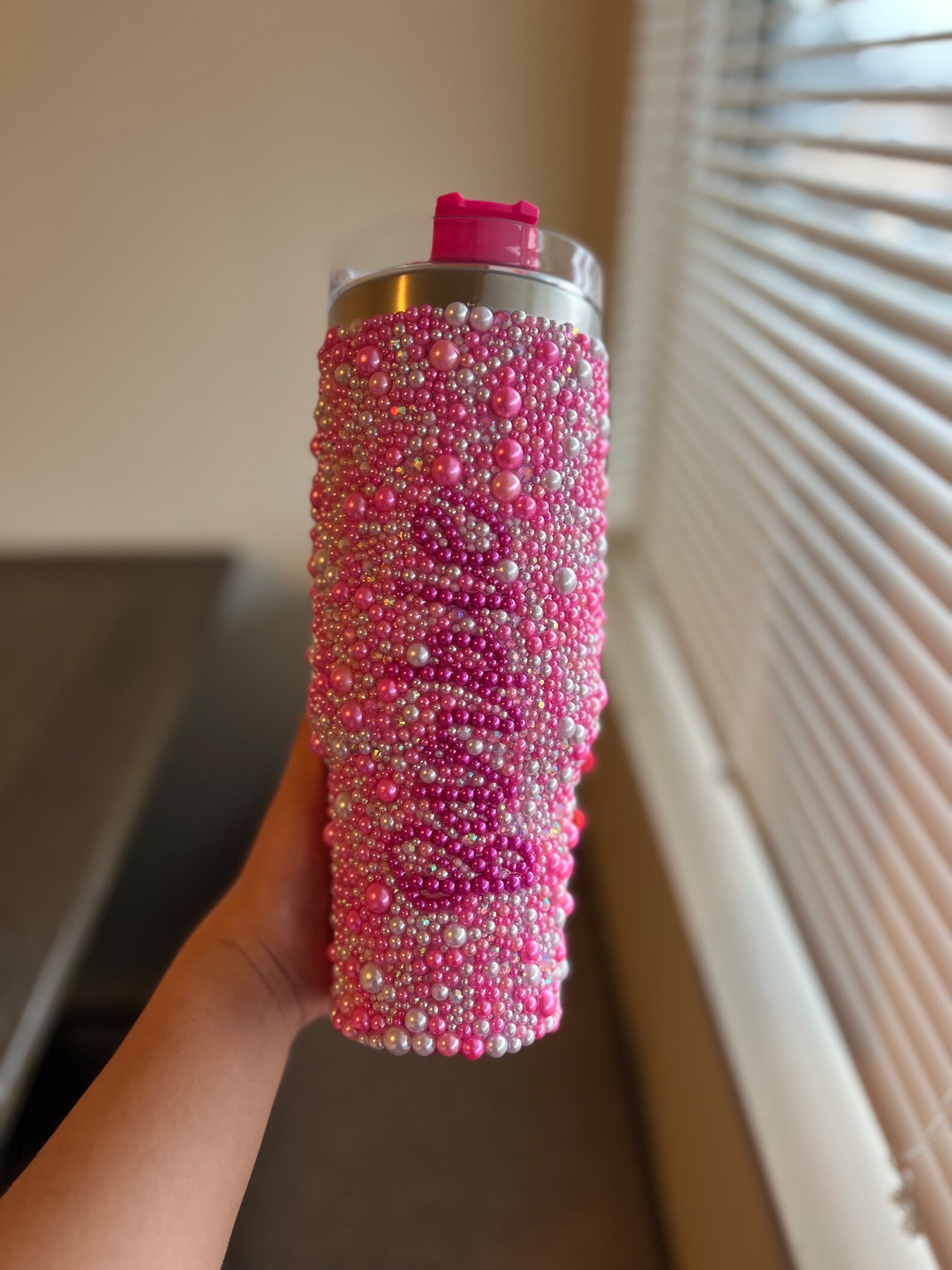 Pearl Tumbler, Rhinestone Tumbler-40 Oz, Gifts for Her - Etsy