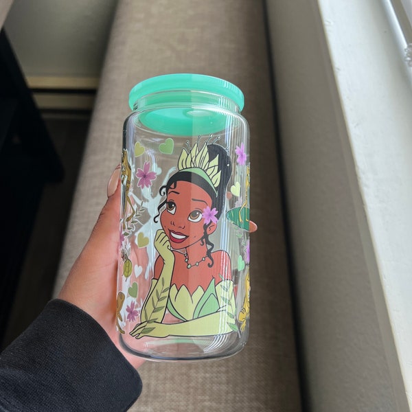 Princess Glass Coffee Cup - Etsy