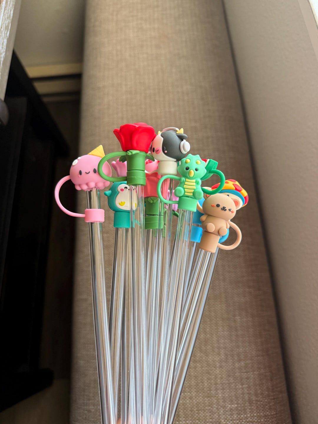 Straw Toppers,40oz- 10mm Straw Covers, Straw Topper - Etsy