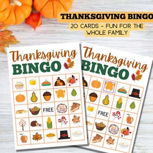 Thanksgiving Bingo, Thanksgiving Game, Thanksgiving Activities ...