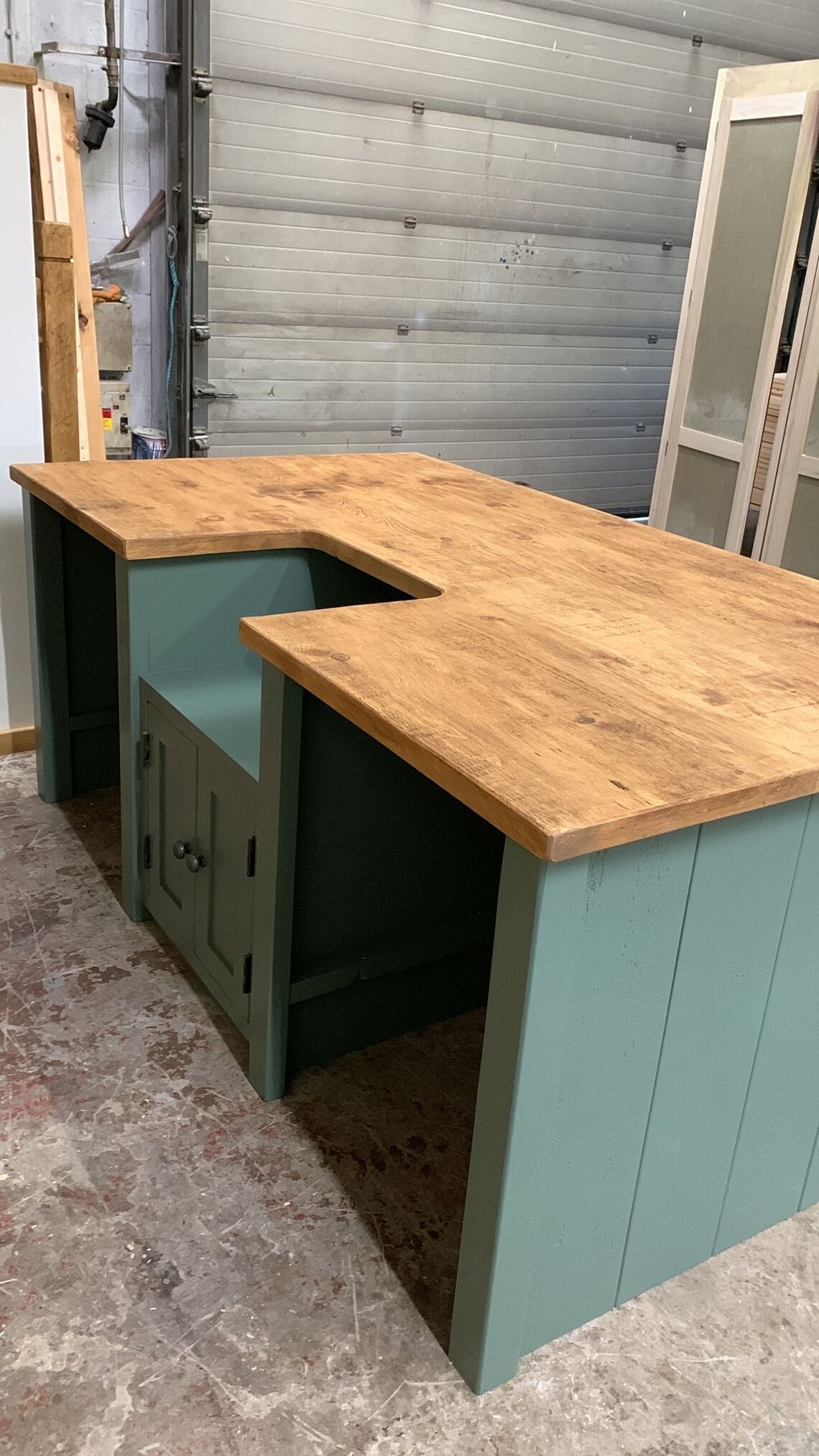 Kitchen Island With Belfast Sink - Etsy